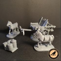 Horse cart 3D Models | Page 1 | STLFinder
