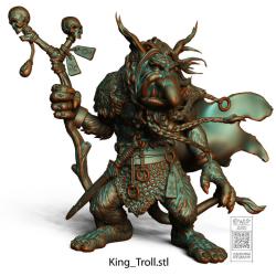 king troll 3D Models | Page 1 | STLFinder