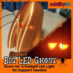 picclick lighted led black resin halloween spooky candles 3D Models ...