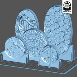 warhammer swamp bases 3D Models | Page 1 | STLFinder