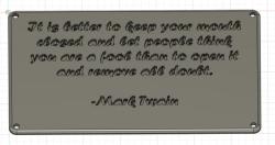 mark twain 3d models 【 STLFinder