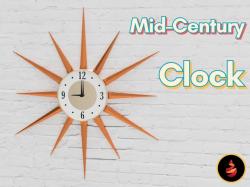 mid century flip clock 3D Models | Page 1 | STLFinder