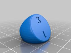3 sided die 3D Models | Page 1 | STLFinder