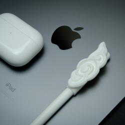 cloud clip white plastic clip for cloud puff diffuser replacement 3D ...