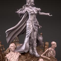 female necromancer 3D Models | Page 1 | STLFinder