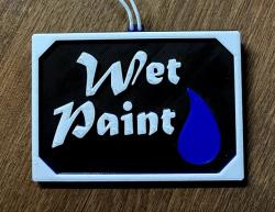 free wet paint sign printable 3D Models | Page 1 | STLFinder