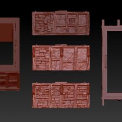 3 panel solid core interior door with frame 3D Models | Page 1 | STLFinder