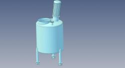 mixing tank with agitator 3d models 【 STLFinder
