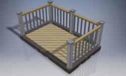 modular decking 3d models 【 STLFinder