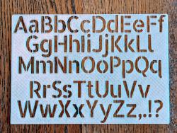 allerta stencil 3D Models | Page 1 | STLFinder