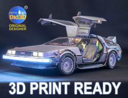 delorean scale model 1 8 | Page 1 | STLFinder