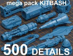 500 hq mega pack 3d models | Page 1 | STLFinder