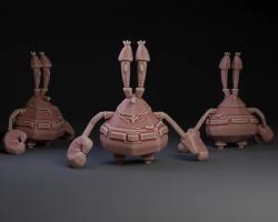 mr krabs unquenchable blood lust deviantart 3D Models | Page 1 | STLFinder