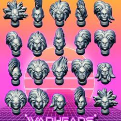 punk rock heads stl 3D Models | Page 1 | STLFinder