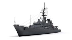 charles f adams class destroyer 3D Models | Page 1 | STLFinder