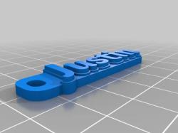 justin keychain 3d models | Page 1 | STLFinder