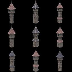 turret castle 3D Models | Page 1 | STLFinder