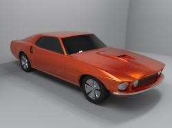 1969 mustang coupe keychain 3D Models | Page 1 | STLFinder