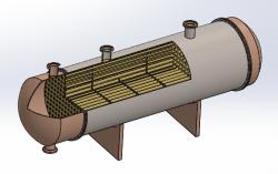 shell and tube heat exchanger autocad drawing 3D Models | Page 1 ...