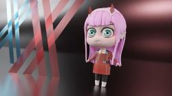 chibi zero two 3D Models | Page 1 | STLFinder