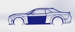 octane red challenger with side scat decals 3D Models | Page 1 | STLFinder