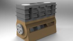 cylinder baffles for continental 0 470 engine 3D Models | Page 1 ...