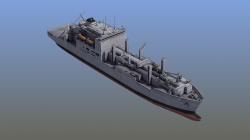 john lewis class replenishment oiler stl file free download 2023 3D ...
