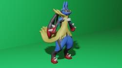 lucario mega evolution 3D Models | Page 1 | STLFinder