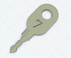 tsa007 key 3d print | Page 1 | STLFinder
