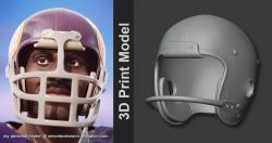 mitchell helmet cover 1960s 3D Models | Page 1 | STLFinder