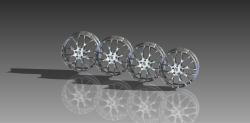20 inch dropstar rims 3D Models | Page 1 | STLFinder