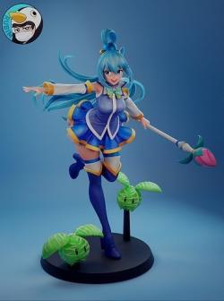 konosuba aqua 3d model | Page 1 | STLFinder