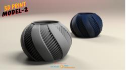geometric flower pot design 3D Models | Page 1 | STLFinder
