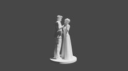 3d printed bride and groom | Page 1 | STLFinder