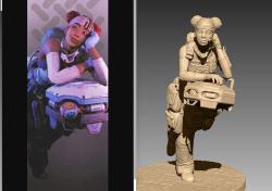 apex legends lifeline stl 3D Models | Page 1 | STLFinder