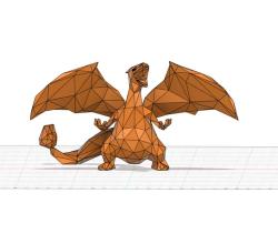 low poly charizard 3D Models | Page 1 | STLFinder