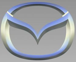 mazda logo dxf 3d models 【 STLFinder