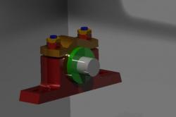 plummer block assembly parts 3d models 【 STLFinder
