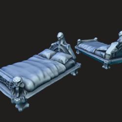 gothic style bed 3D Models | Page 1 | STLFinder