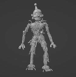 fnaf sister loation articulated 3d print | Page 1 | STLFinder