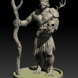 lizardfolk druid 3D Models | Page 1 | STLFinder