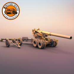 155 mm long tom 3d models 【 STLFinder