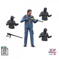 blue gun foam cannon washer pressure swivel 3D Models | Page 1 | STLFinder