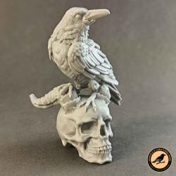 raven standing on skull 3D Models | Page 1 | STLFinder
