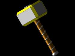 thor hammer trophy 3d models 【 STLFinder
