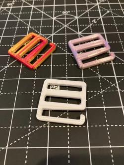 military adjustable webbing harness with a parachute buckle and three ...