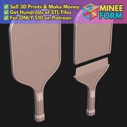 3d pickleball | Page 1 | STLFinder