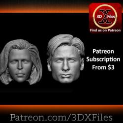 scully and mulder cosplay 3D Models | Page 1 | STLFinder