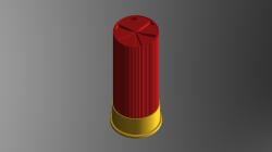 12 gauge shotgun shell blueprint 3D Models | Page 1 | STLFinder