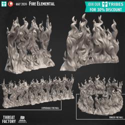 wall of fire stl 3D Models | Page 1 | STLFinder